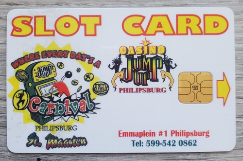 Casino Jump Up Philipsburg St. Maarten Carribean Slot Card with ...