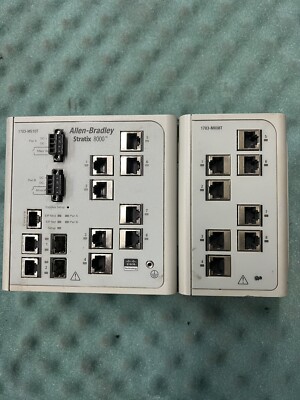 Allen Bradley 1783-MS10T Stratix 8000 Ethernet Managed Switch and 1783 ...
