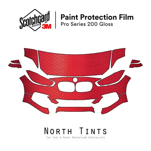 BMW M135i M140i 2015-2018 3M PRO PreCut Paint Protection Film Clear Bra ...