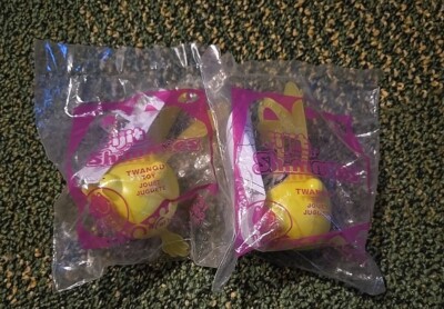 Fijit Friends Shimmies TWANGO Wind-Up #1 McDonald's Happy Meal Lot of 2 ...