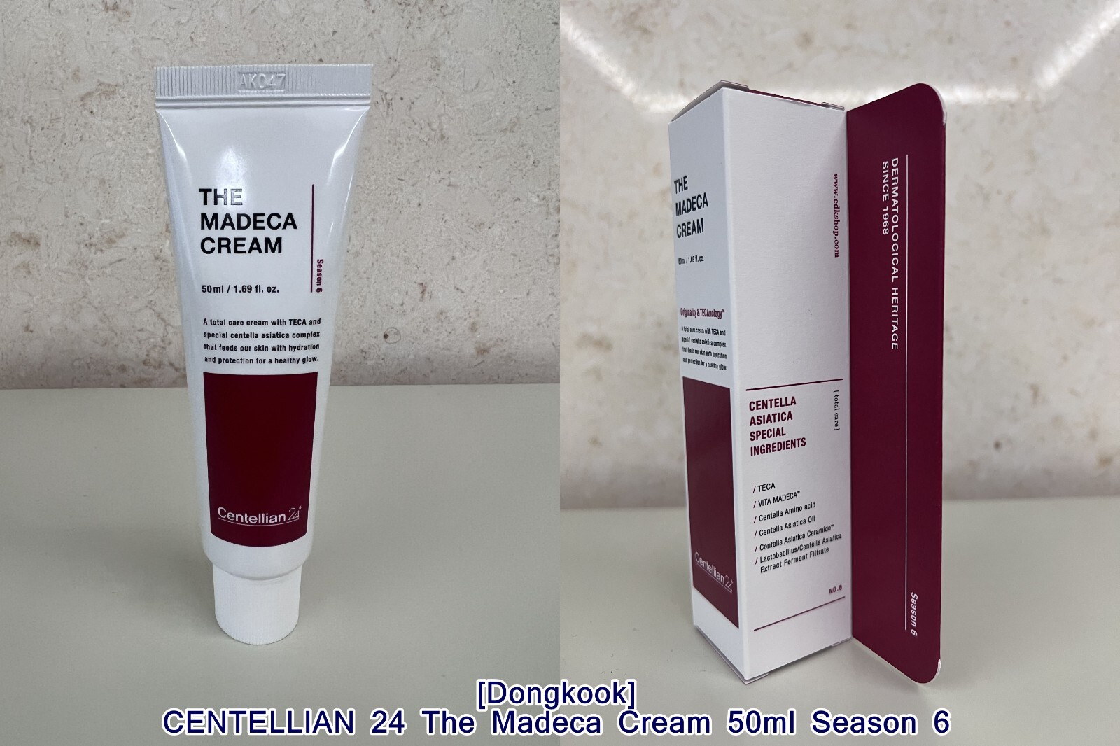 [ Dongkook ] CENTELLIAN 24 The Madeca Cream 50ml Season 6 Whitening ...