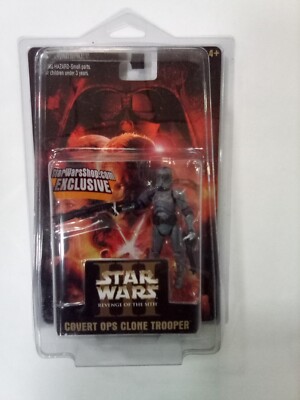 STAR WARS REVENGE OF THE SITH EXCLUSIVE COVERT OPS CLONE TROOPER | eBay