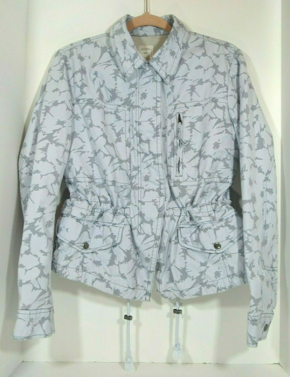 Gap Jacket Limited Edition Utility Blue Floral Lightw… - Gem
