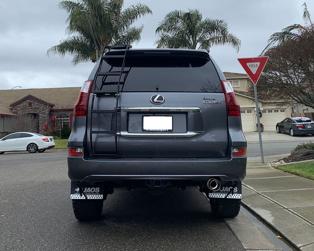 JAOS Front+Rear Mud Guard Splash MudGuard Flap *Black for GX 460 GX460 ...