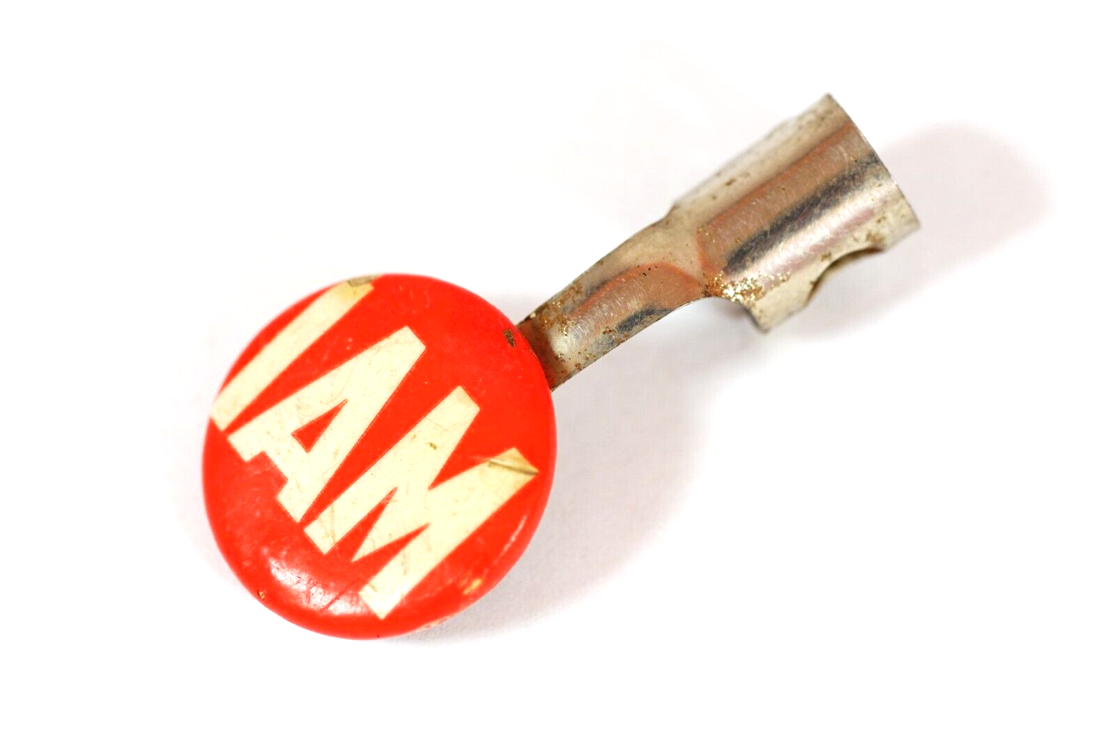 Red IAM Association Machinists & Aerospace Workers Pencil Clip Bastian ...