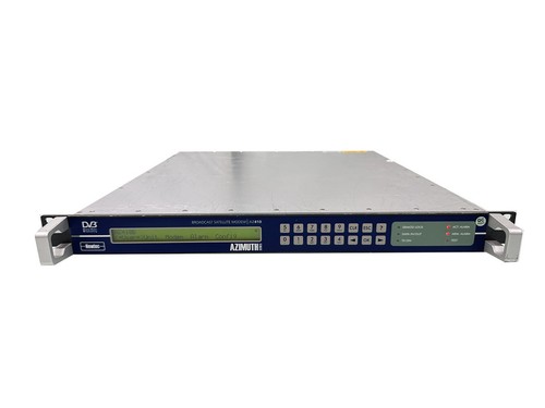 Newtec AZ410B IP Satellite Modem NTC/7044/BA DVB Demodulator | eBay
