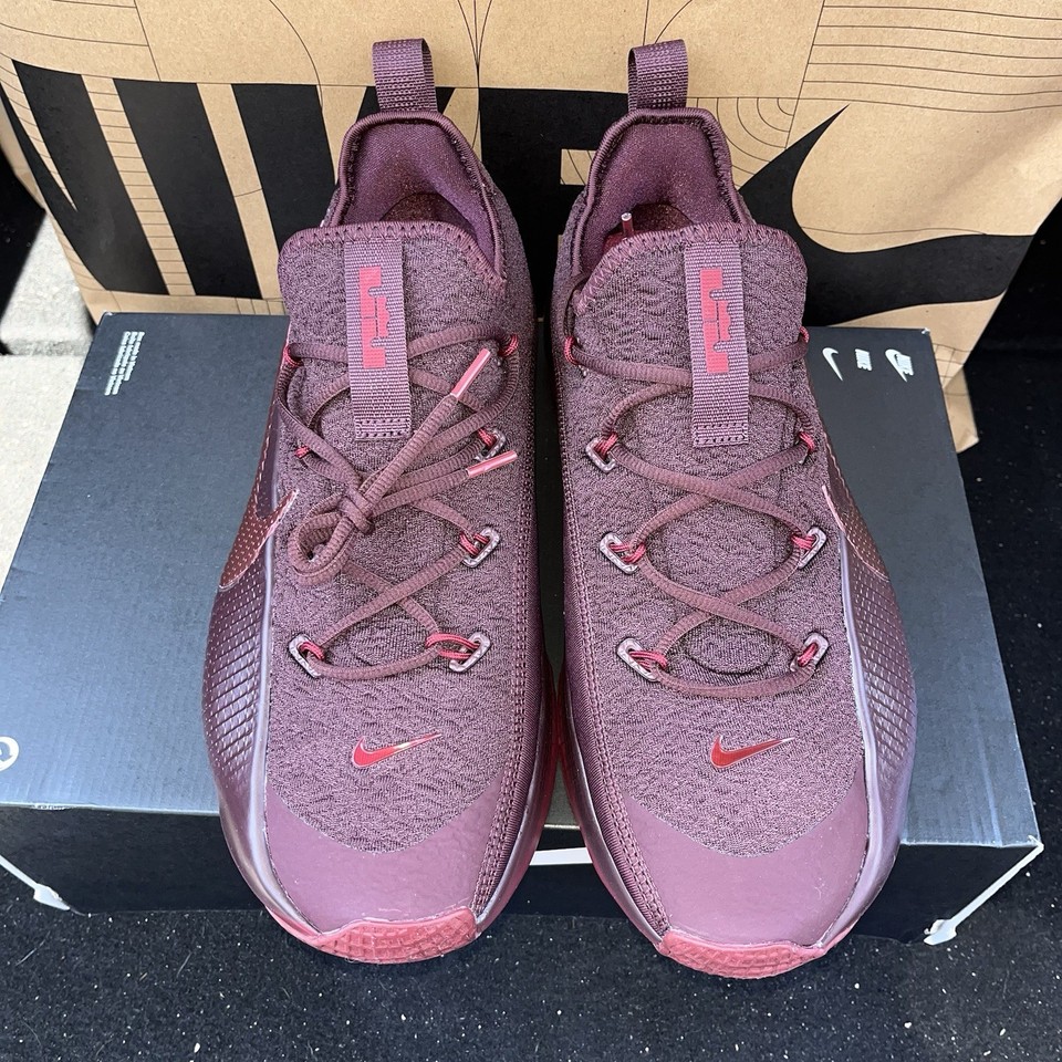 NEW Nike LeBron TR 1 Trainer Maroon Burgundy Crush NBY FJ6151 601 Size ...