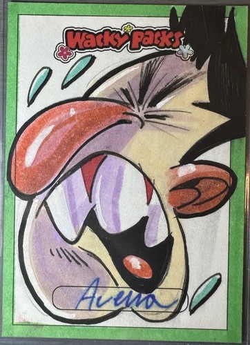 2023 WACKY PACKAGES FLASHBACKS 1973 SKETCH CARD FINK by Simone Arena | eBay