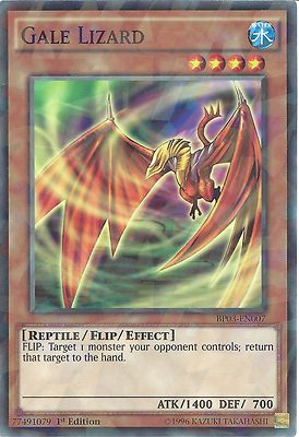 YU-GI-OH: GALE LIZARD - SHATTERFOIL RARE - BP03-EN007 - 1st EDITION | eBay