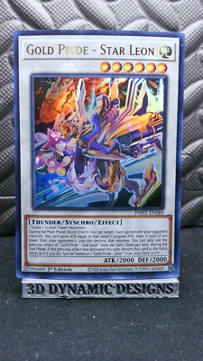 | Yugioh Gold Pride - Star Leon PHHY-EN089 Ultra Rare NM/M 🔥 | | eBay