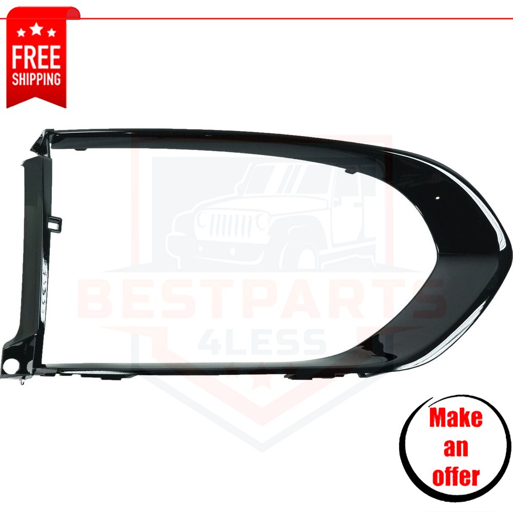 New Grille Trim T4A6239 right side black for 2017-2020 Jaguar F-Pace S ...
