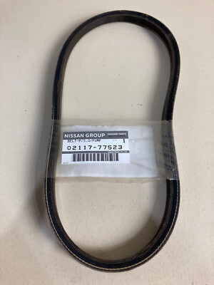 NISSAN OEM GENUINE 02117-77523 BELT-POWER STEERING OIL PUMP | eBay ...