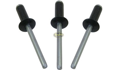 Small Head Rivet Long Reach Black Rivets Pop Rivet 50ct 3/16" Racing ...