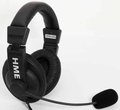 Clear-Com HS15D Dual Muff Headset For BASE HME DX200 DX210 DX410 MB300 ...