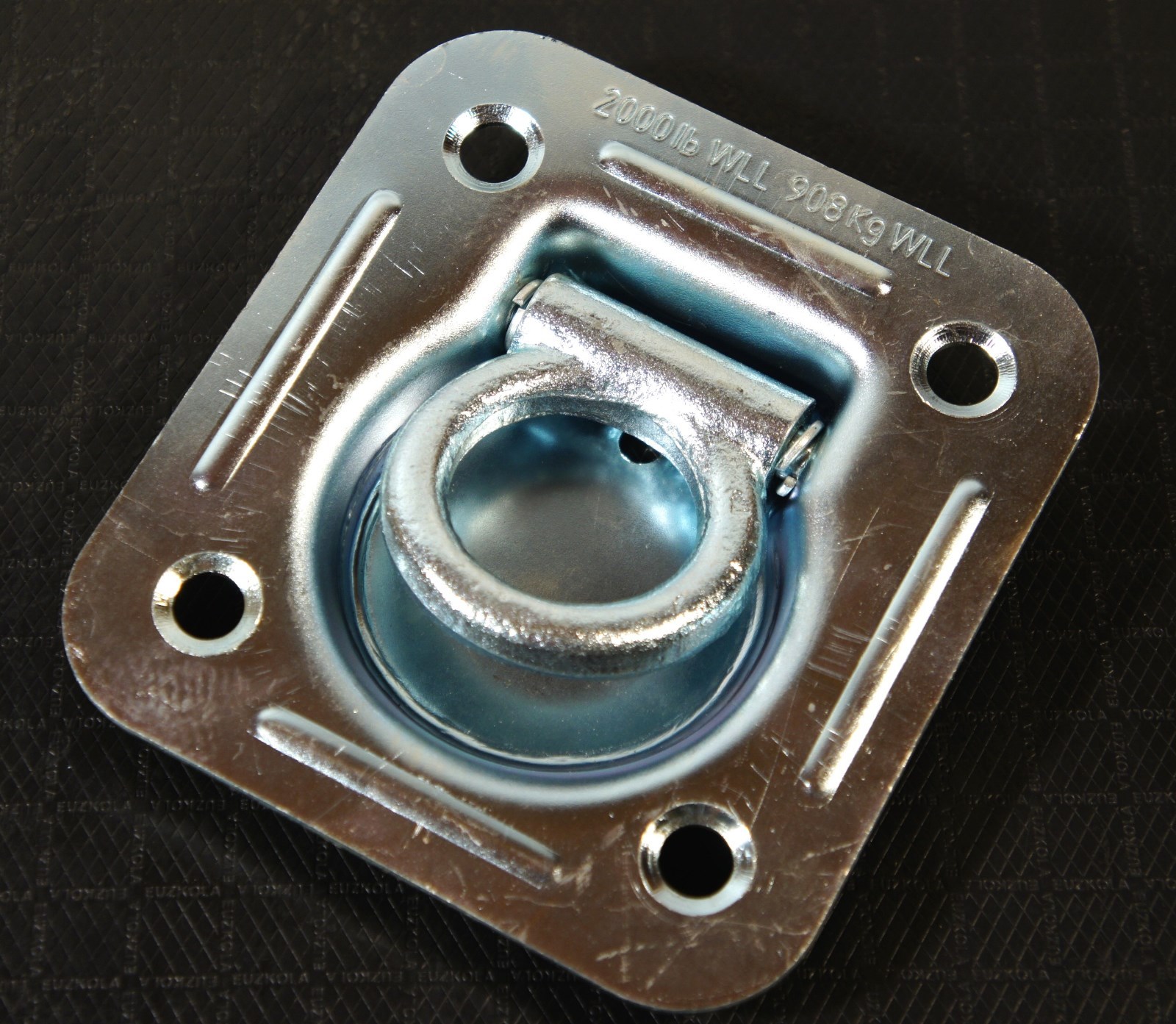 10 Recessed Floor D Ring w Backing Plate Enclosed Trailer Cargo Trailer ...