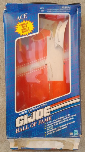 GI JOE GIJOE Vintage 1995 Hall of Fame HOF Ace EMPTY BOX | eBay