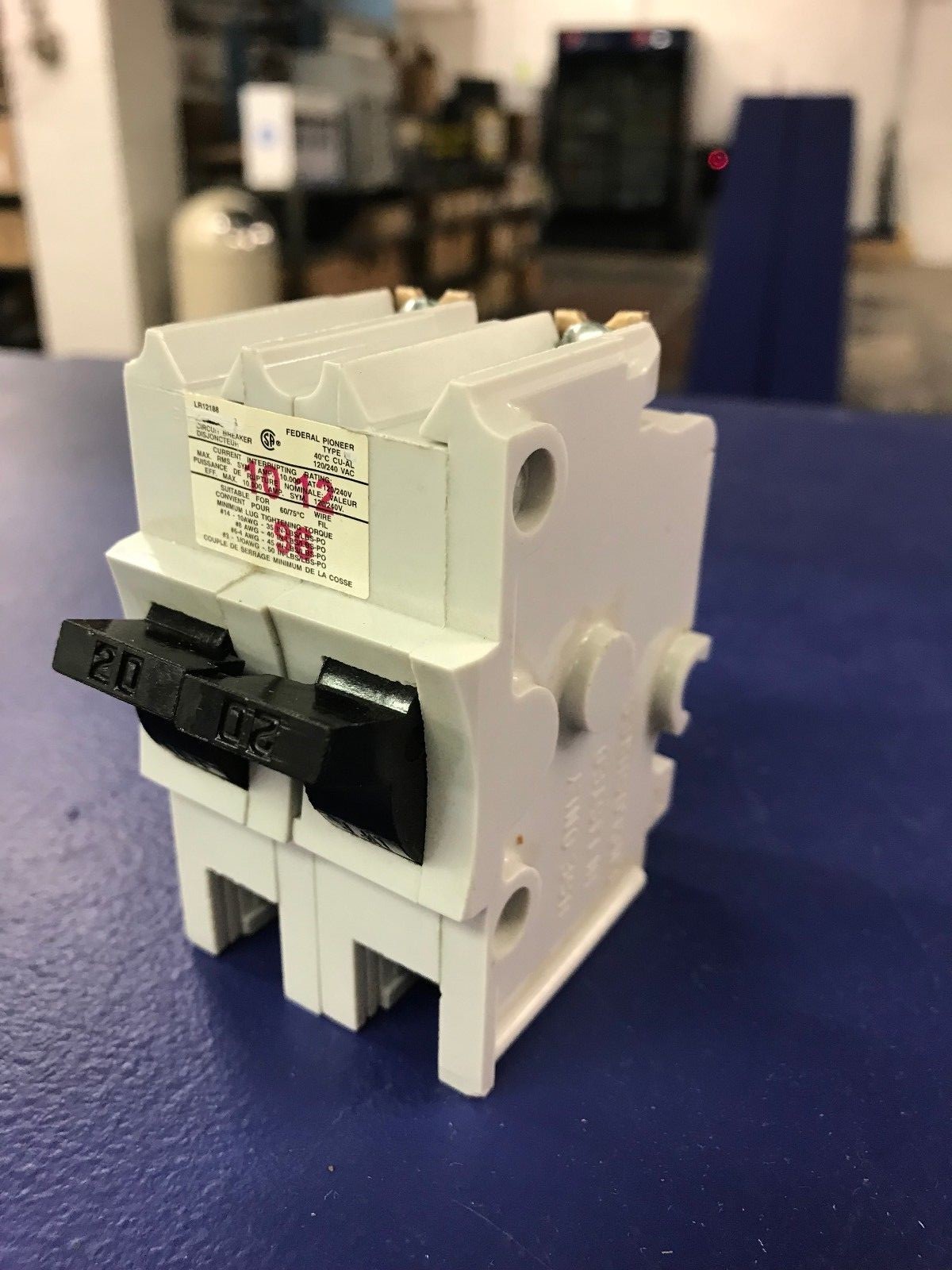 Federal Pioneer 20A breaker part#FNB220 | eBay