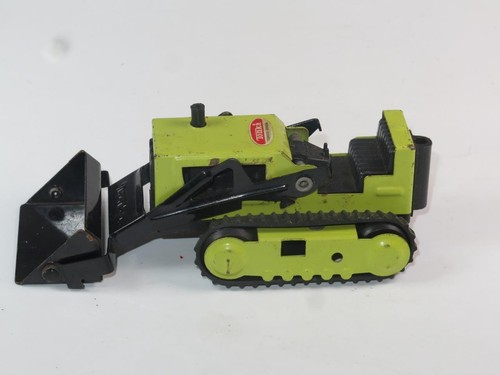 VINTAGE Tonka Mini Bulldozer Lime Green Black Bucket | eBay