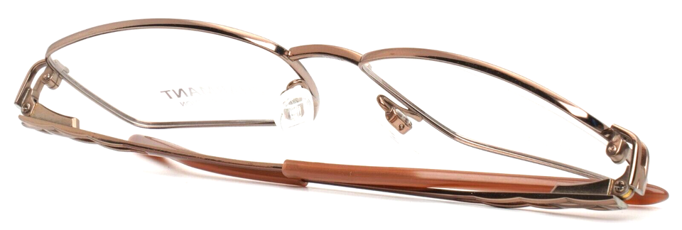 CHARMANT CH12163 RO Rose Gold Womens Rectangle Full Rim Eyeglasses 53 ...