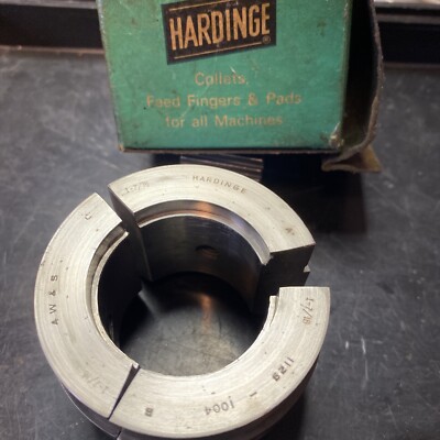 HARDINGE 4 W&S MASTER COLLET PAD 1129 - 1004 - 1 7/16 | eBay