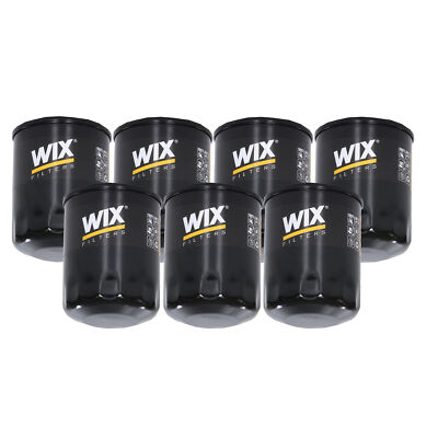 Wix Set of 7 Engine Motor Oil Filters For Subaru Forester Impreza ...