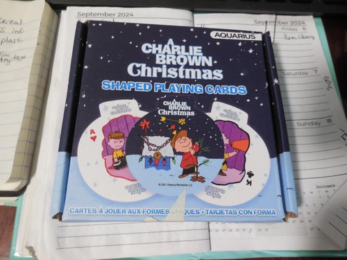 - Peanuts Charlie Brown Christmas Shaped Playing Cards and box | eBay