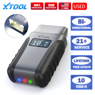 XTOOL A30M USED OBD2 Scanner Full System BT Car Diagnostic Tools Bidirectional | eBay