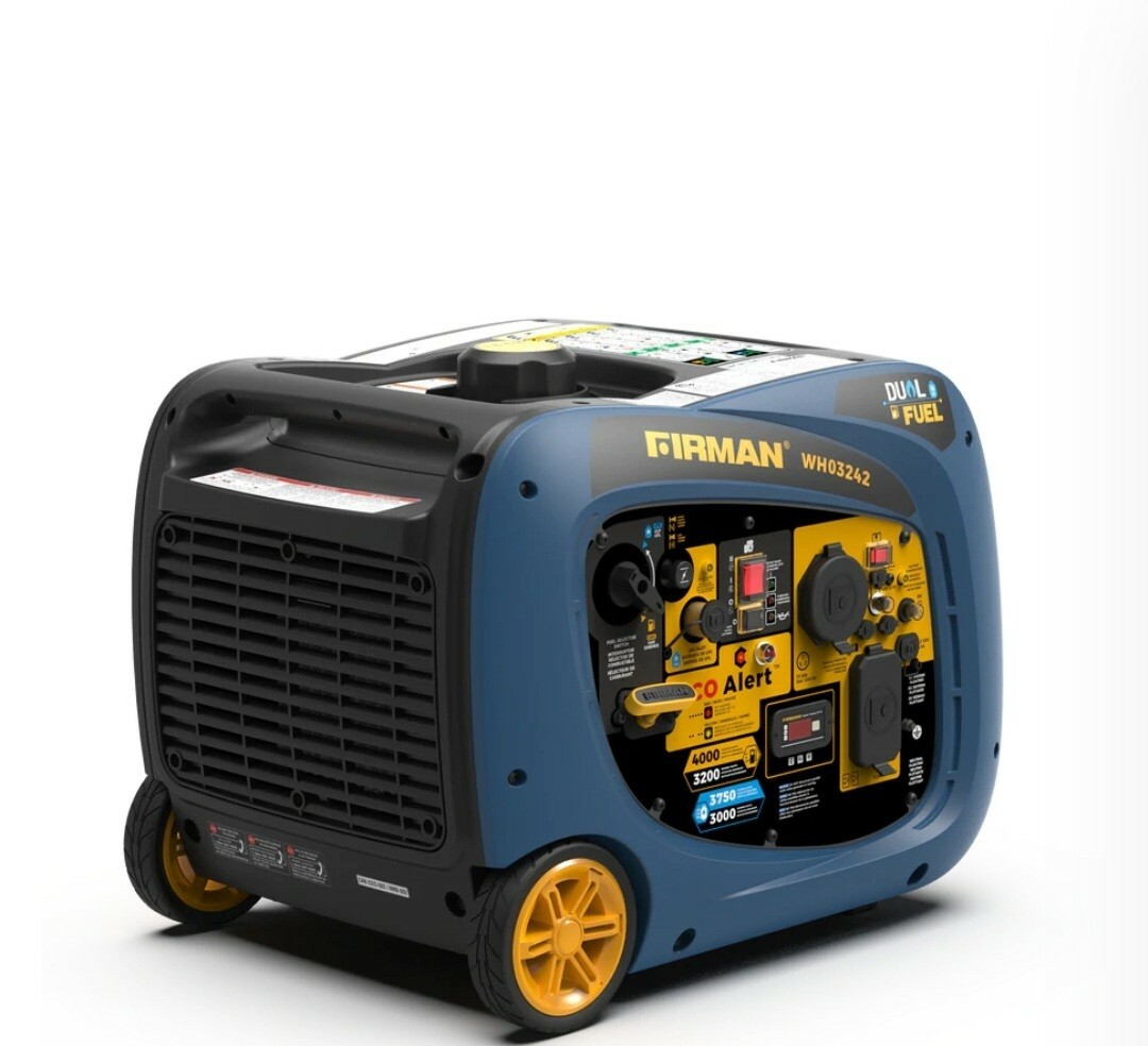 Firman 3200W Running / 4000W Peak Dual Fuel Inverter Generator | eBay