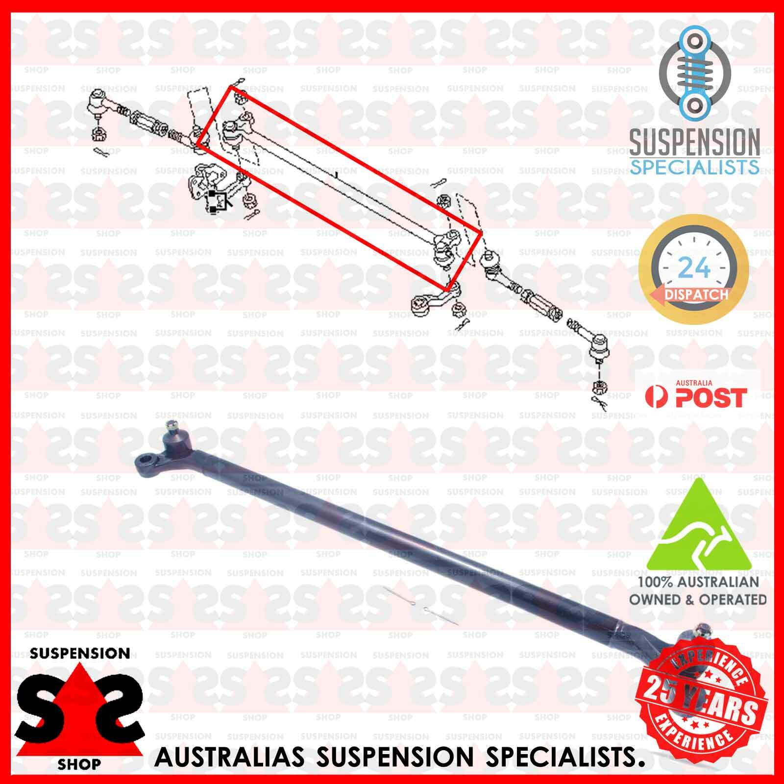 Front Axle Inner Tie Rod Suit NISSAN Navara Platform/Chassis (D22) 2.4 ...