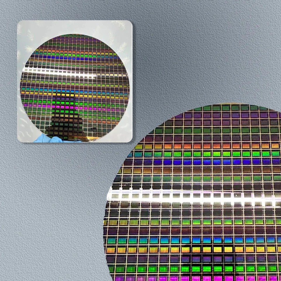 8-Inch SMIC Wafer CMOS Silicon Wafer Semiconductor Lithography Chip ...