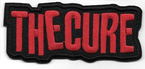 The Cure (band) logo Embroidered Patch Iron-On Sew-On US ship Robert ...