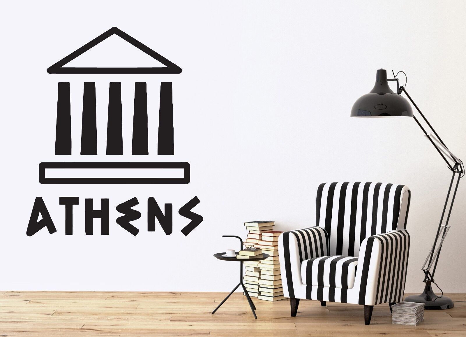 Wall Vinyl Sticker Decal Athens Acropolis Parthenon Sights Ancient ...