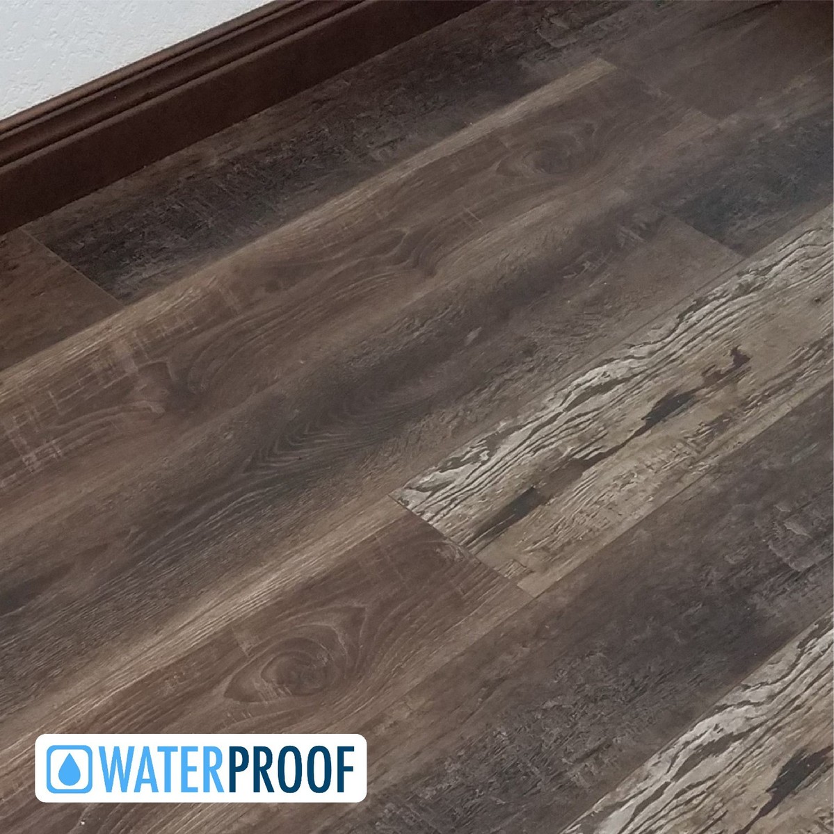 Reclaimed Barnwood Laminate Vinyl Planks How To: Finishing Reclaimed