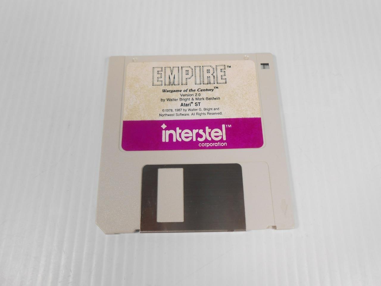 EMPIRE. Wargame of the Century for ATARI ST. Disk Only. 1987. | eBay