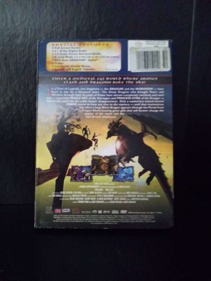Dragons Fire Ice (DVD 2004) 12236159940| eBay