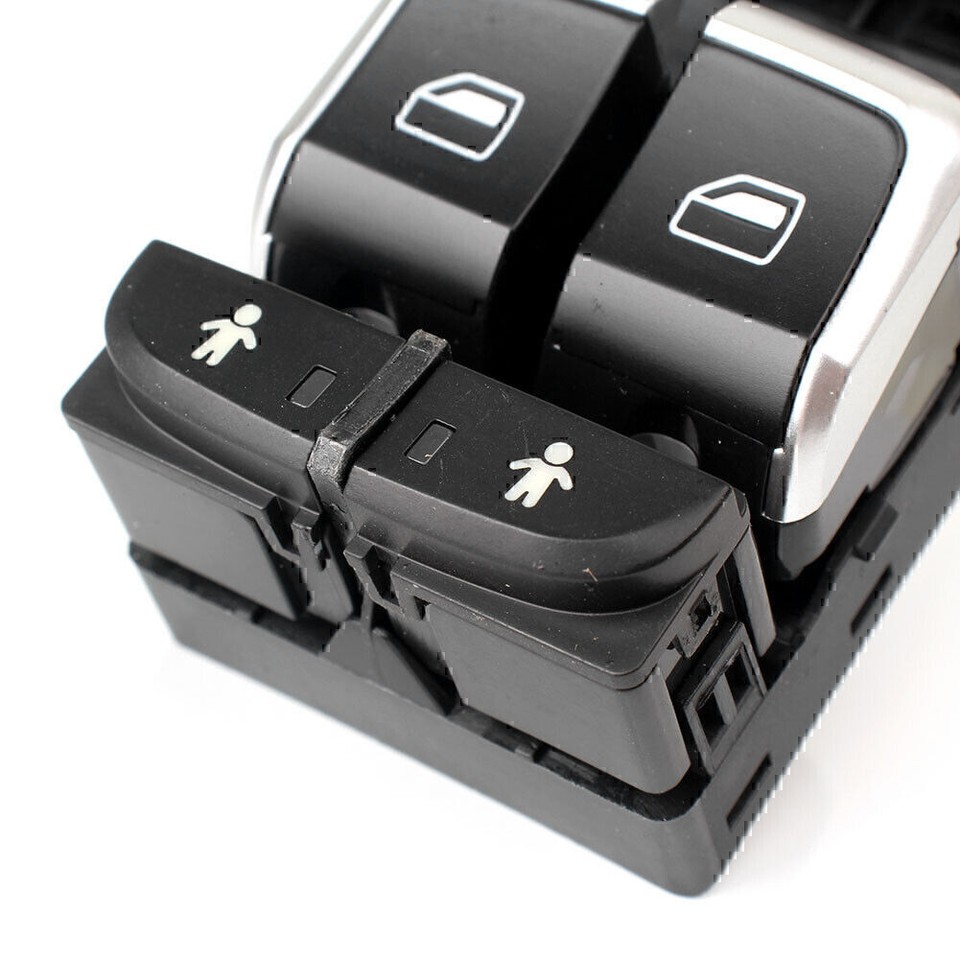 Front Driver Side Master Window Control Switch Button For AUDI A6 S6 C7 ...