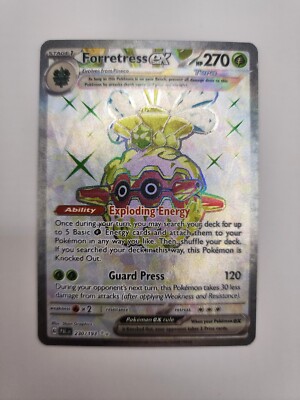 Pokémon TCG Forretress ex 230/193 Ultra Rare - English Pokémon TCG - NM ...