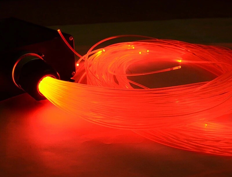 Lichtleiter Glasfaserkabel Lichtfaser Lichtwellenleiter 2m 0,25-3mm zur ...