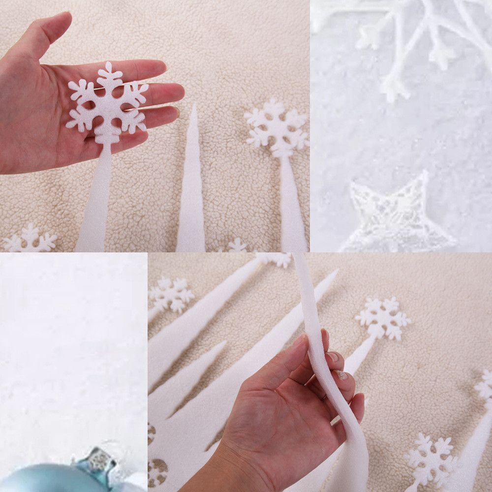 Icicles Artifical White Snowflake Snowflake Ice Strip Simulated ...