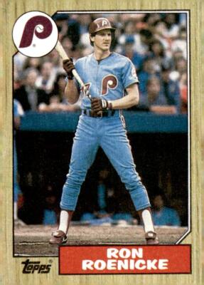 1987 Topps #329 Ron Roenicke | eBay