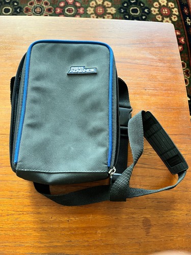 Nintendo GameBoy Advance Official Carrying Case Travel Bag Black Blue ...