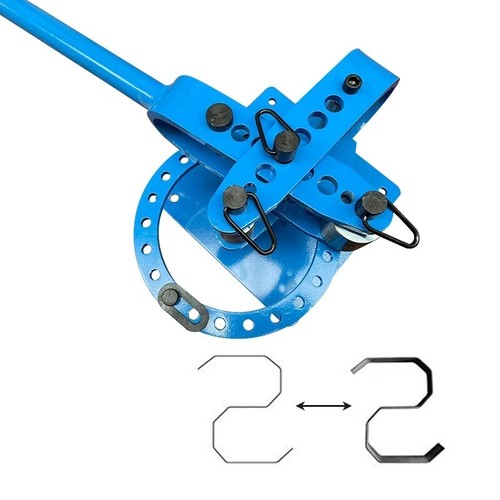 Compact pipe bender YP-9 portable manual bending machine standard with ...