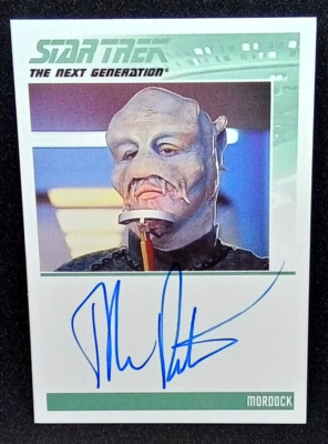 STAR TREK: TNG Signed by JOHN PUTCH as Mordock in "Coming of Age" | eBay