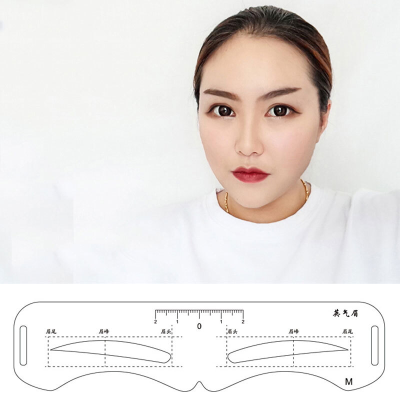 Korean Eyebrows Stencil