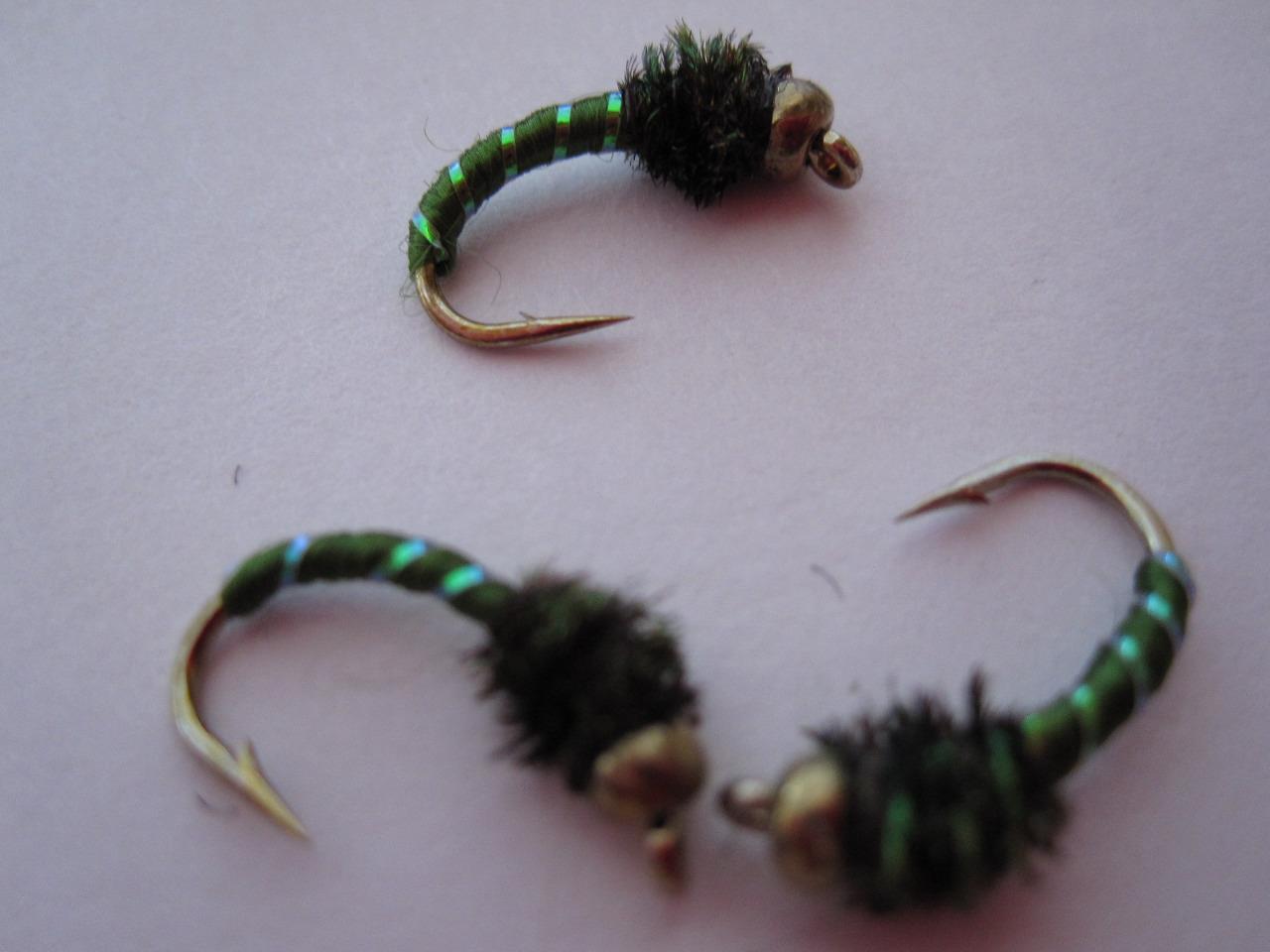 1 DZ D16-5 BEAD HEAD DISCO MIDGE'S (COLOR & SIZES AVAILABLE), NYMPHS | eBay