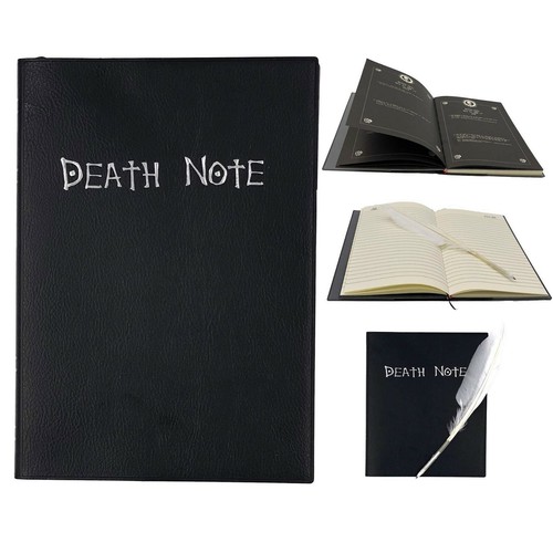 Death Note Notebook Anime Cosplay with Feather Pen | eBay