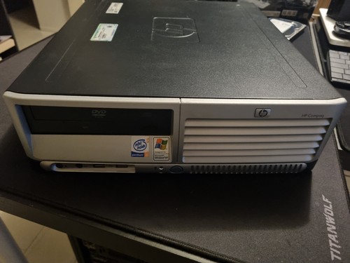 HP Compaq DC7100 SFF Desktop PC Pentium, 4GB, 128GB, Windows XP Retro ...