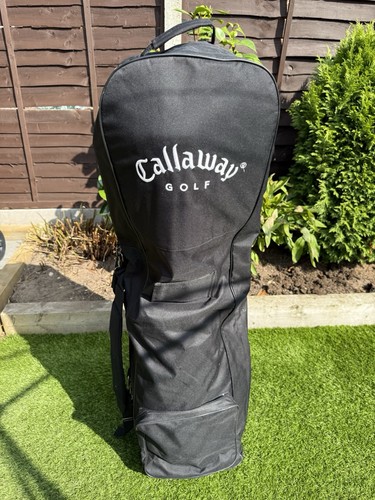 Callaway Golf Club Travel Bag Soft Cased Wheeled Shoulder Strap Airport ...