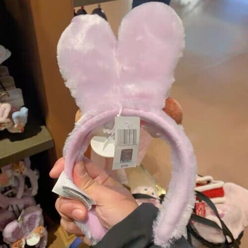 Disney authentic 2023 Chip Dale Easter Rabbit Sakura ear Headband ...