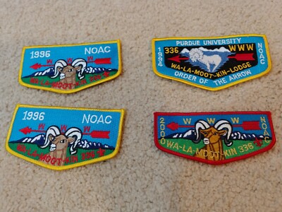 Lodge 336 Wa-La-Moot-Kin OA Flap Order of the Arrow Boy Scouts BSA | eBay
